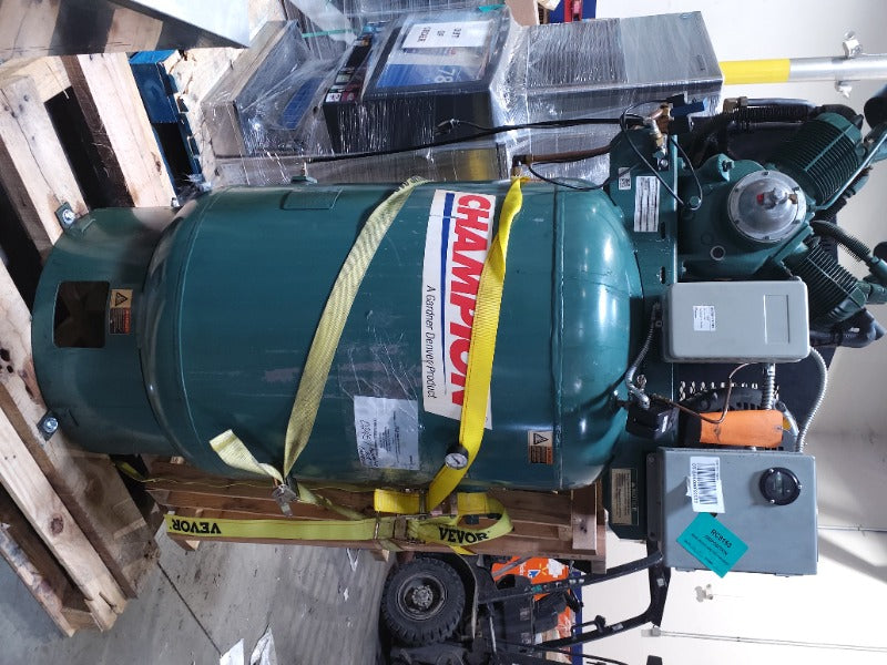Champion 120-Gallon Air Compressor (1) - Load #243356 — 1GNITE Marketplace