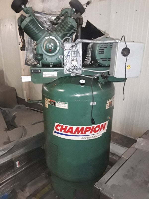 Champion 120-Gallon Air Compressor (1) - Load #264486 — 1GNITE Marketplace