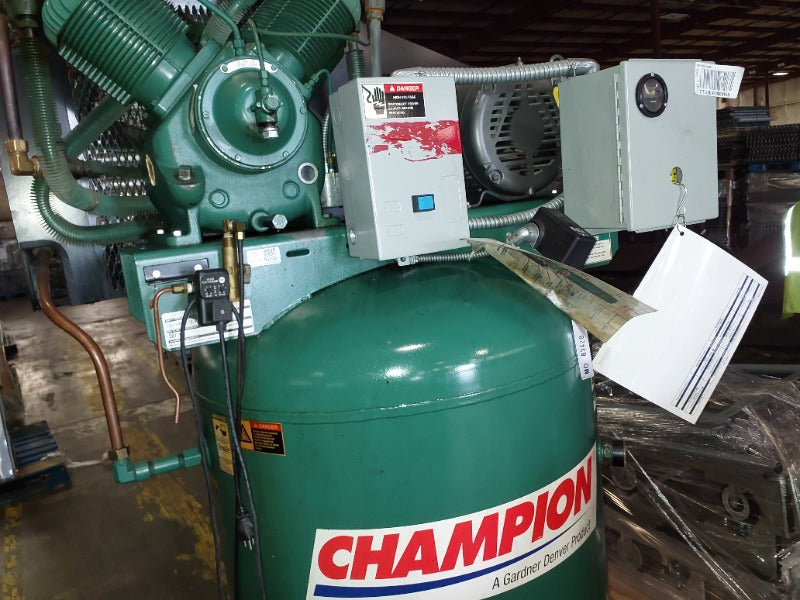 Champion 120-Gallon Air Compressor (1) - Load #313827 — 1GNITE Marketplace