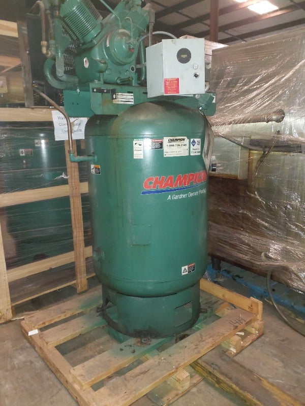 Champion 120-Gallon Air Compressor (1) - Load #337828 — 1GNITE Marketplace