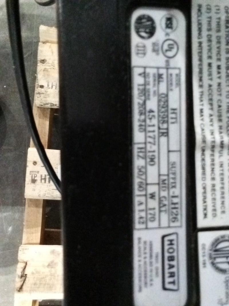 HOBART HTI DELI SCALE (WITHOUT BACK SCREEN) (6) , HOBART HTI (WITH BAC ...