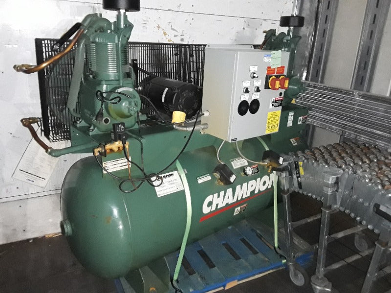 Champion 120-Gallon Air Compressor (1) - Load #269560 — 1GNITE Marketplace