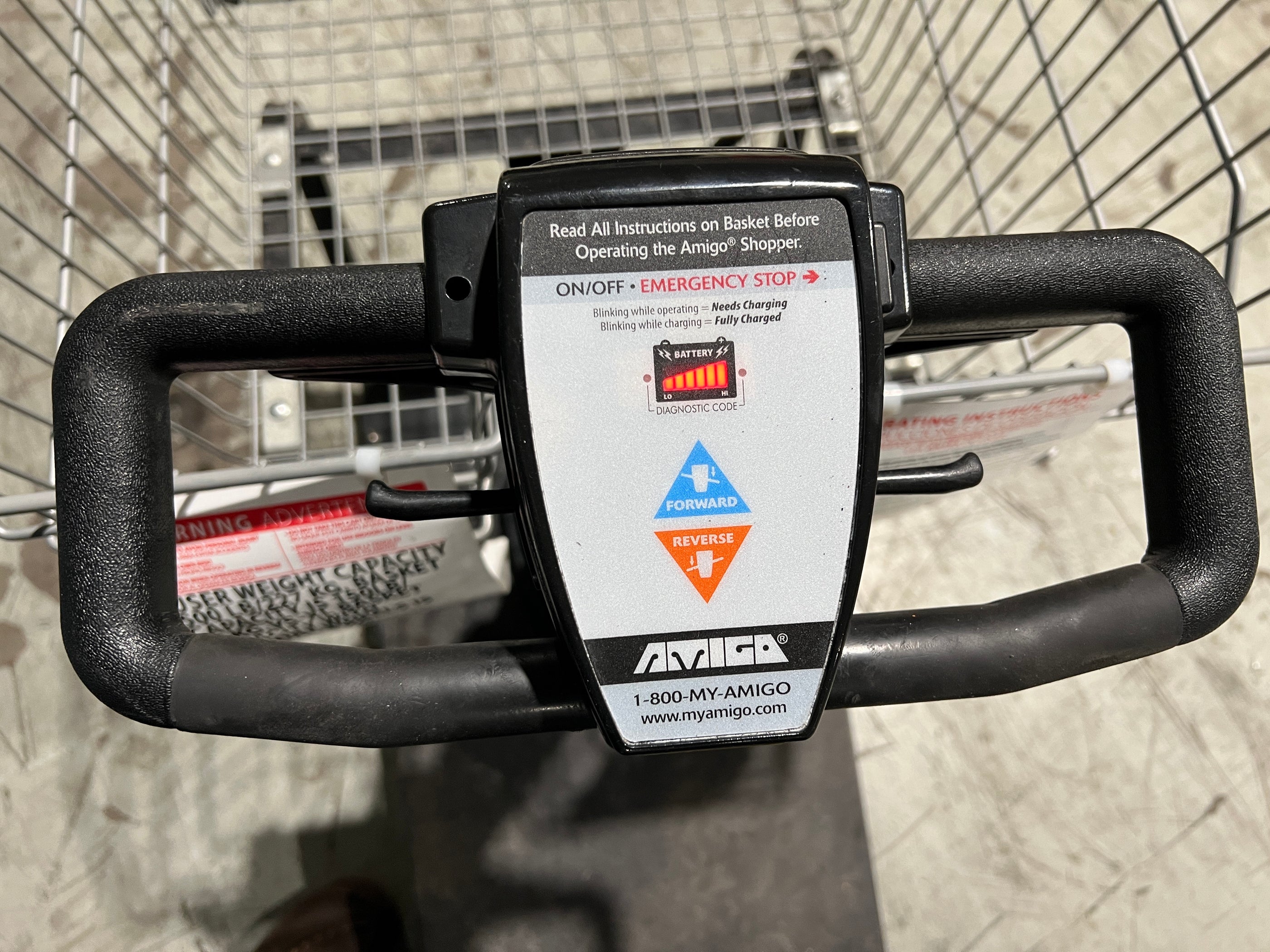 Amigo ValueShopper Motorized Shopping Cart-Only $664 — 1GNITE Marketplace